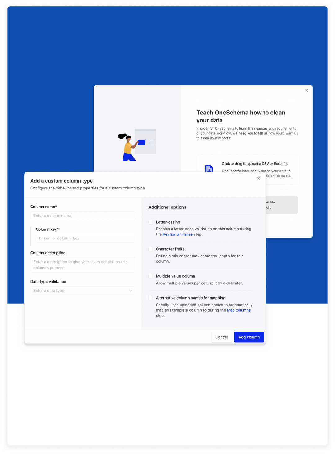 OneSchema CSV Importer | The embeddable CSV Importer for Developers